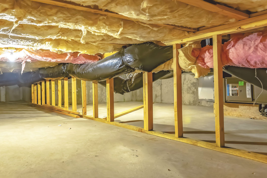 Residential Crawl Space Conditioning and Sealing Retrofits | AESC Inc
