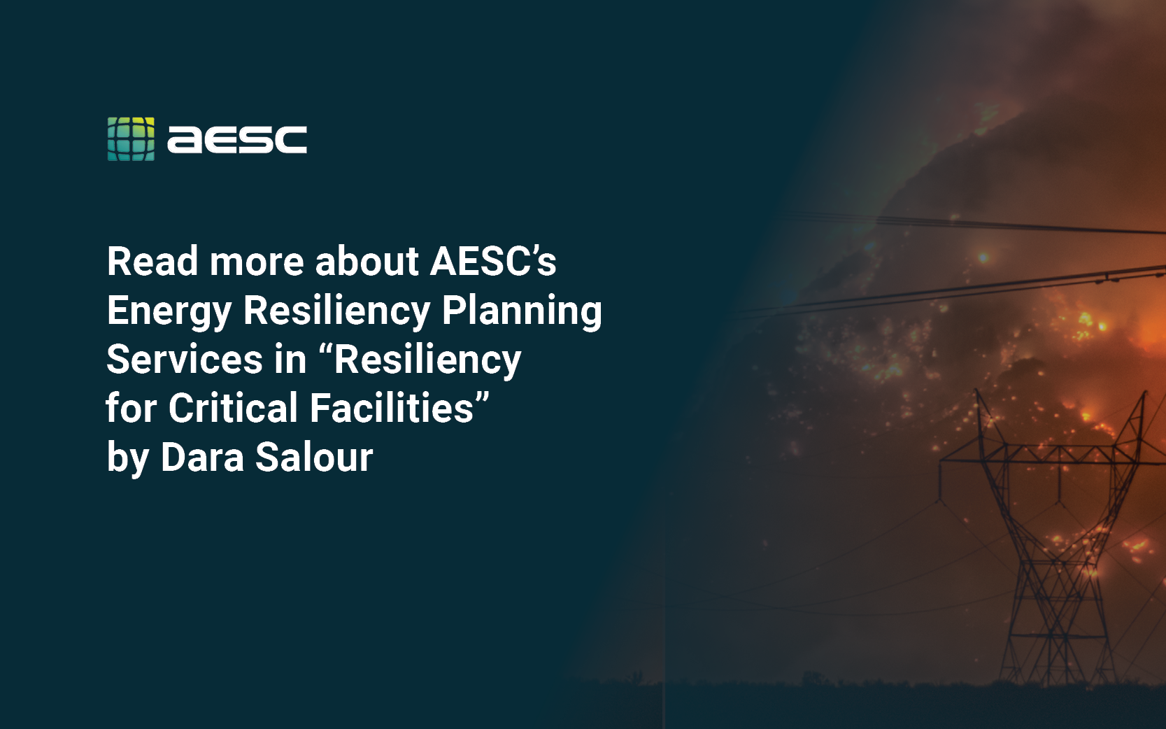 AESC Energy Resiliency Planning Services featured in Energy Intel ...